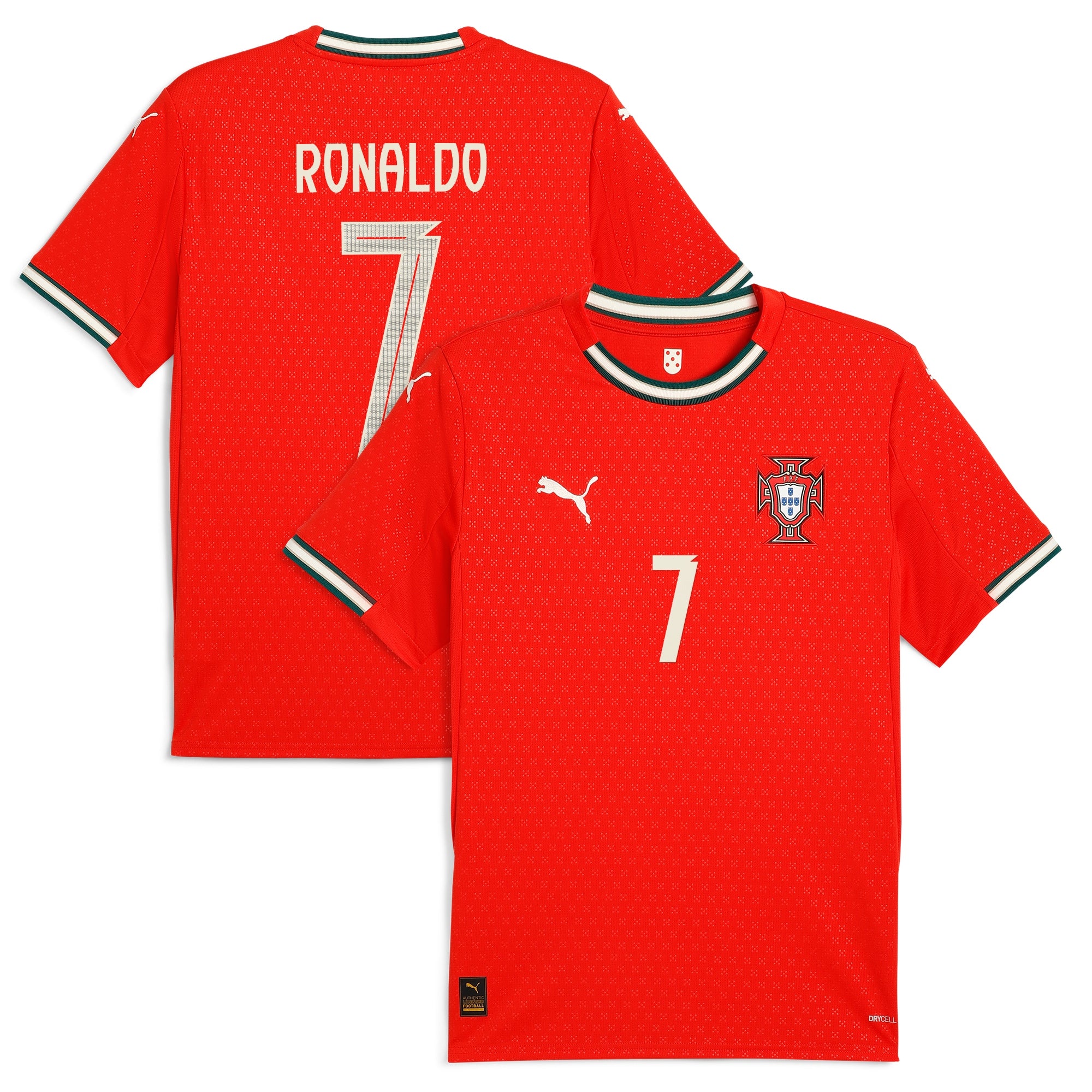 Cristiano Ronaldo Portugal Jersey 2025 Puma Home Red | Jersey Teams World